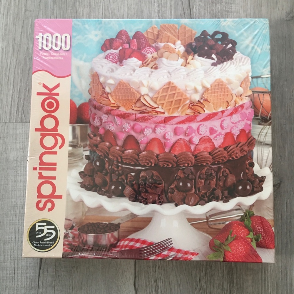 Springbok Icing In The Cake 1000 Pc Jigsaw Puzzle - Gem